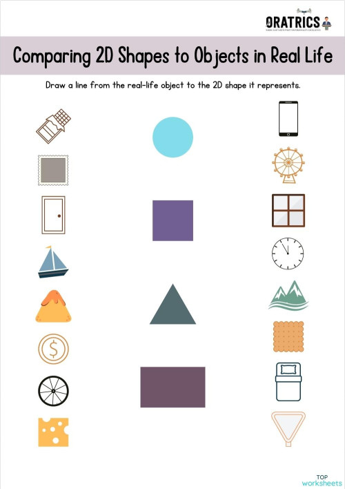 Page 74 (Exploring Shapes). Interactive worksheet | TopWorksheets