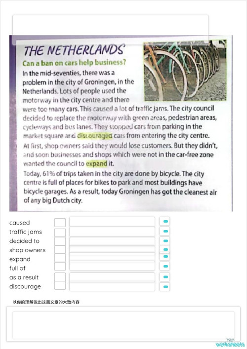 English language: interactive worksheets and online exercises ...