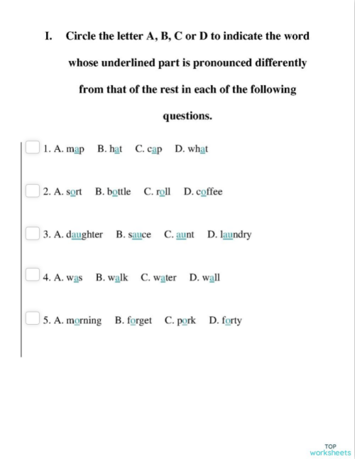 ONLINE TEST: PRE- KET. Interactive worksheet | TopWorksheets