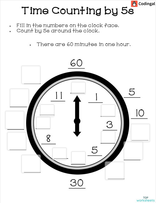 M_G02M02L08_WA02_Count by clock. Interactive worksheet | TopWorksheets