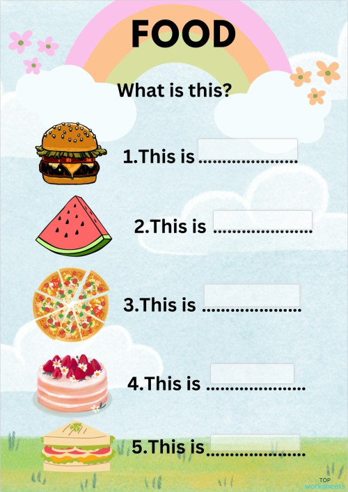 Full of Love. Interactive worksheet | TopWorksheets