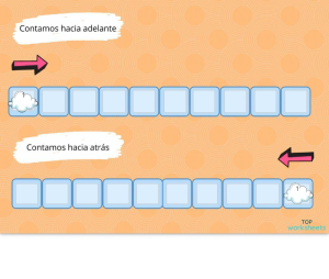 Matemáticas Preescolares Contando Hacia Atrás Sudoku HACIA ATRÁS