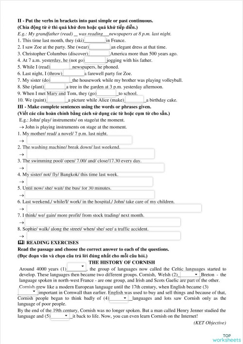 Week 4 day 5. Interactive worksheet | TopWorksheets