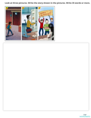 KET - WRITING. Interactive worksheet | TopWorksheets