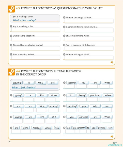 Dropdown 1. Interactive worksheet | TopWorksheets