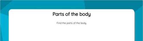 Parts of the body. Interactive worksheet | TopWorksheets