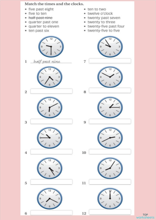 Workbook A2 2.3. Interactive worksheet | TopWorksheets