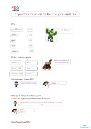 Primaria: fichas interactivas y ejercicios online | TopWorksheets