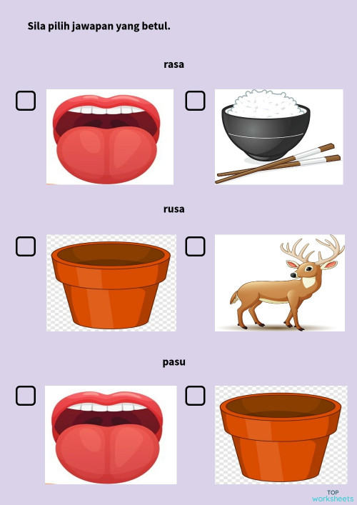 konsonan sa. Interactive worksheet | TopWorksheets