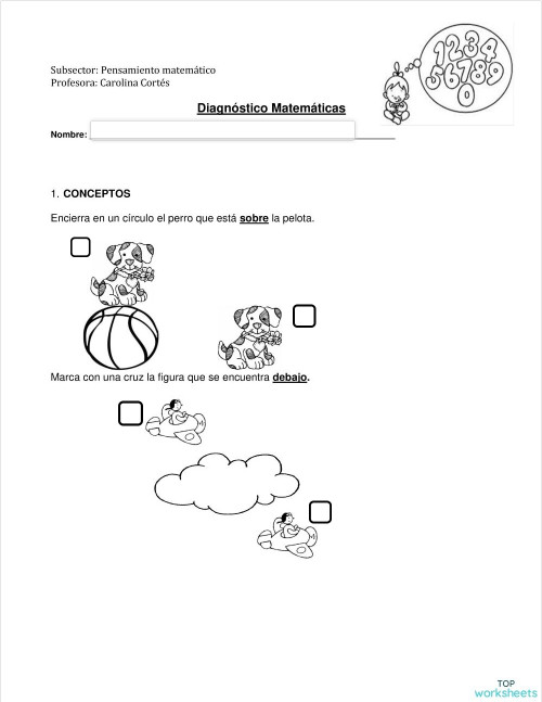 Pensamiento matemático : fichas interactivas y ejercicios online ...