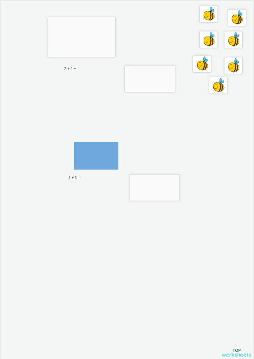 Addition within 20. Interactive worksheet | TopWorksheets