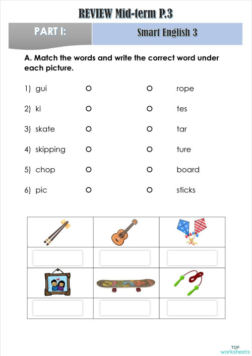 Review P3 Midterm Famous. Interactive worksheet | TopWorksheets