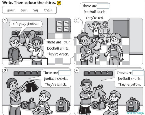 3rd grade Unit 4-6 Progress Test 4. Interactive worksheet | TopWorksheets