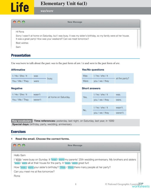 University / College: interactive worksheets and online exercises ...