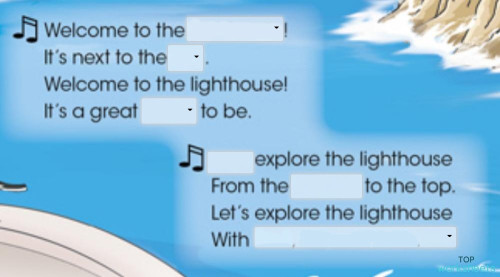 Lighthouse song. Interactive worksheet | TopWorksheets