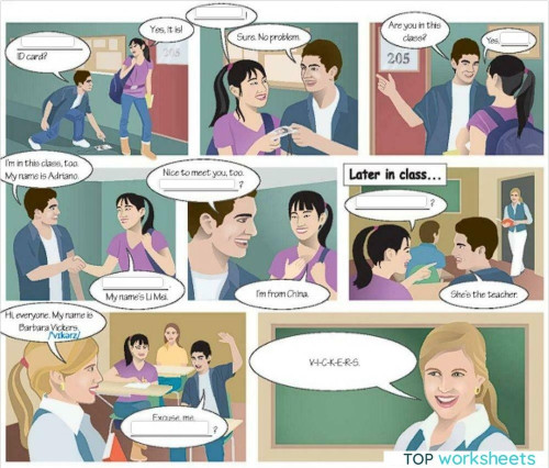 Storyboard basic 1. Interactive worksheet | TopWorksheets