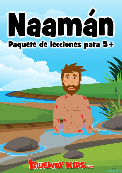 Naamán es sanado (2). Ficha interactiva | TopWorksheets