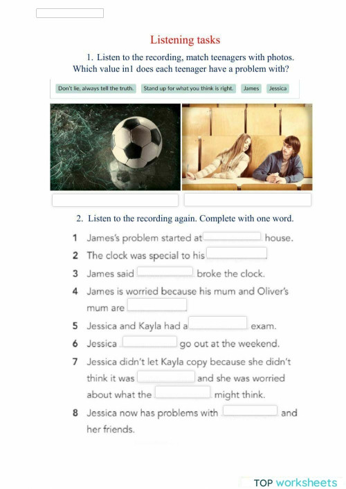 Social skills. Interactive worksheet | TopWorksheets