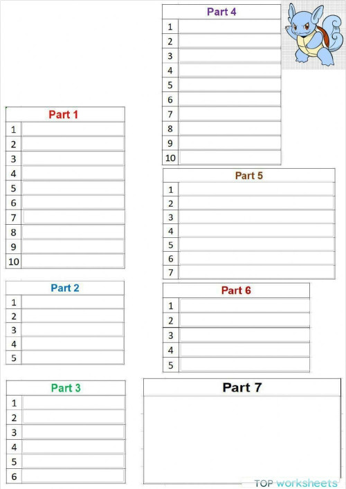 FLYERS 3-TEST2-old. Interactive worksheet | TopWorksheets