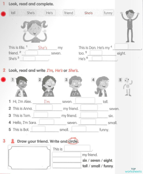 STARTER-UNIT 1-WS 1. Interactive worksheet | TopWorksheets