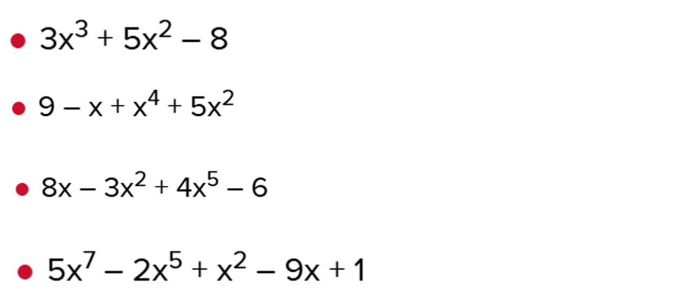 End Behavior of Polynomial. Interactive worksheet | TopWorksheets