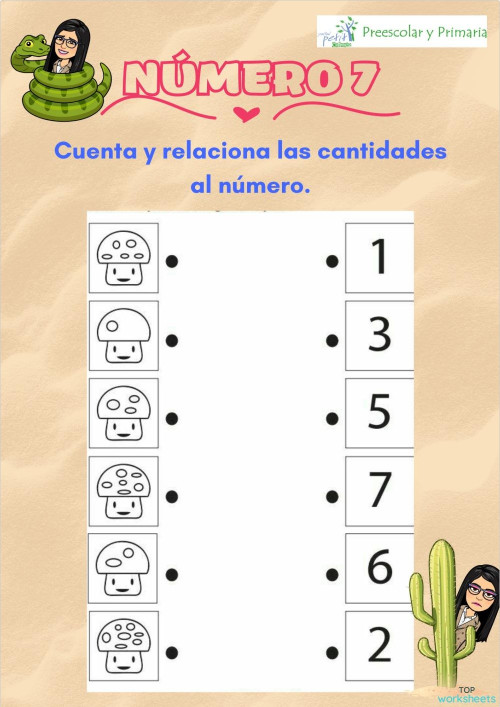 Números: fichas interactivas y ejercicios online | TopWorksheets