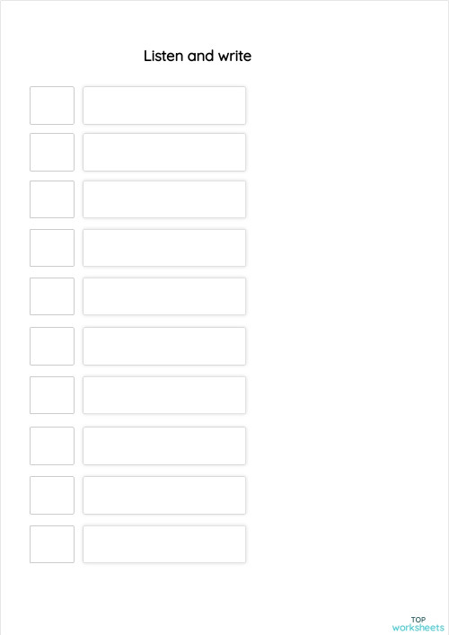 2nd grade Unit 3 This is my nose. Interactive worksheet | TopWorksheets
