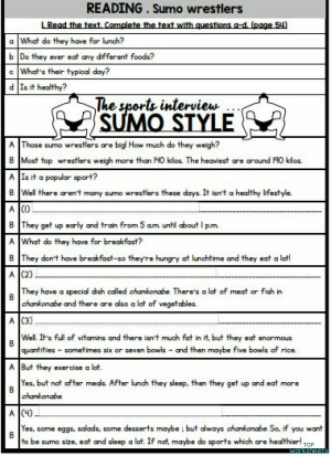 Interview Questions Interactive Worksheet Topworksheets