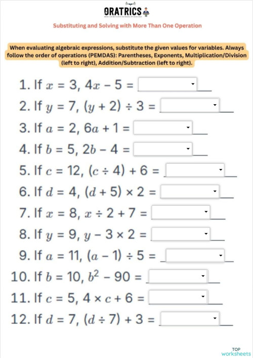 Place Value 176. Interactive worksheet | TopWorksheets