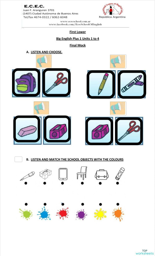 Final Term Mock. Interactive worksheet | TopWorksheets