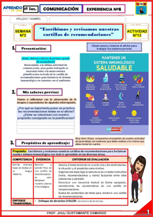 1° Cartilla. Ficha interactiva | TopWorksheets