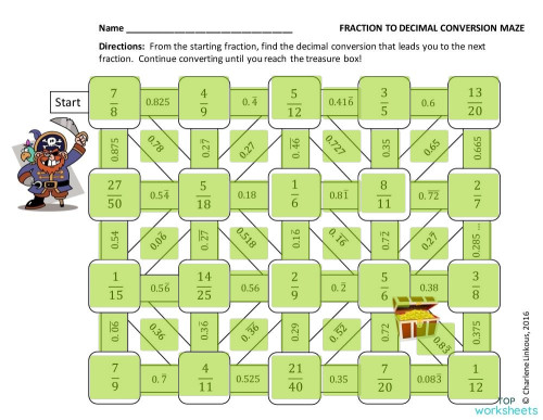 Multiplying Fractions 4. Interactive worksheet | TopWorksheets