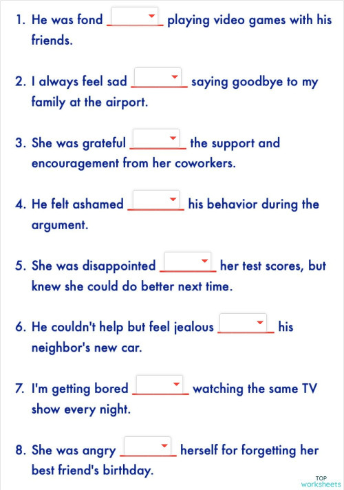Tense Review. Interactive worksheet | TopWorksheets