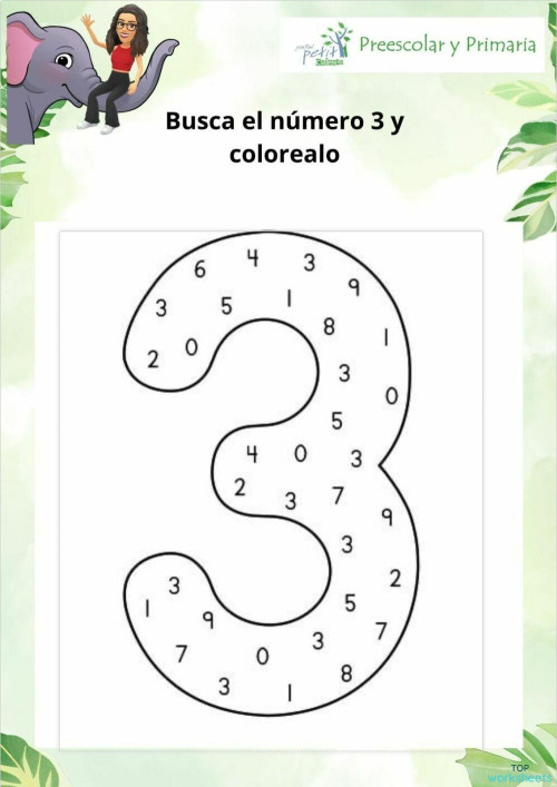 Escribe el número que falta. Ficha interactiva | TopWorksheets