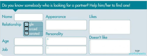 Activity Onnet. Interactive worksheet | TopWorksheets