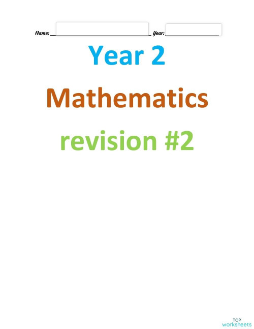 yr2 revision #2. Interactive worksheet | TopWorksheets