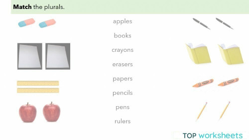 L9 - A37 - Things, Plural, Reading. Interactive worksheet | TopWorksheets