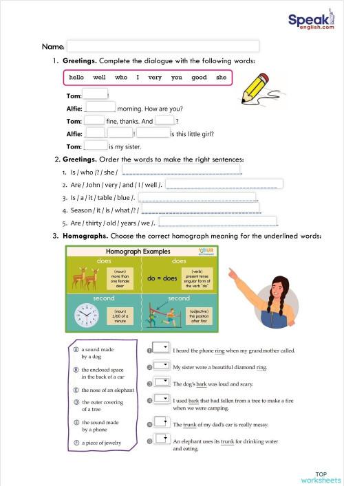 Basic Advanced 02 - Exam. Interactive worksheet | TopWorksheets