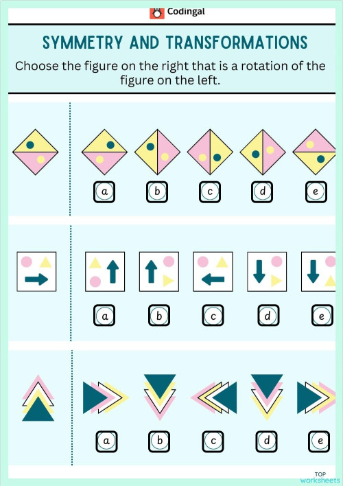 M_G06M13L54_WA01_Symmetry and Transformations. Interactive worksheet ...