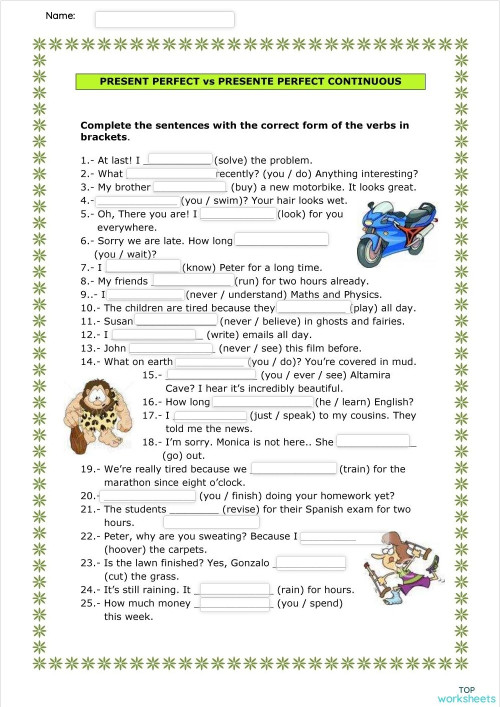 am not, is not, are not. Interactive worksheet | TopWorksheets