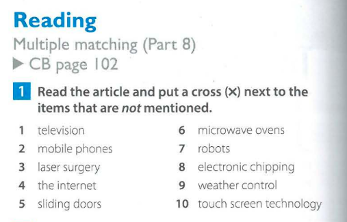 CAE reading part u10. Interactive worksheet | TopWorksheets