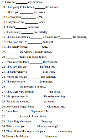 CHUYÊN ĐỀ 3: PREPOSITIONS. Interactive worksheet | TopWorksheets