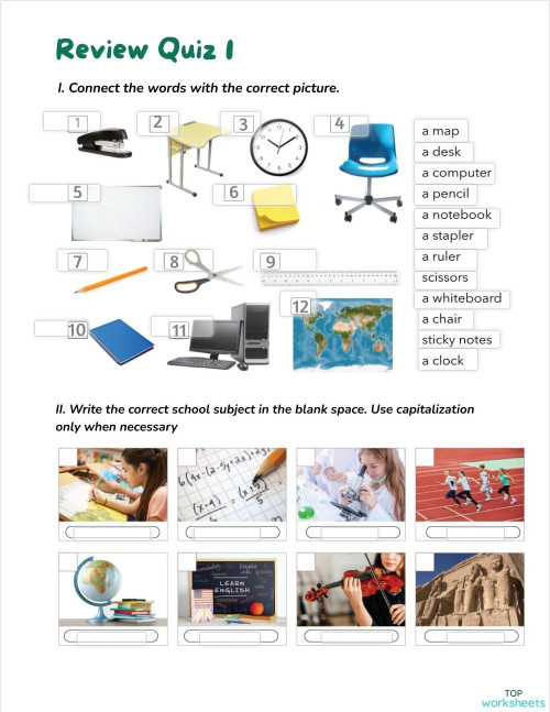 NPDU2 Q1 review. Interactive worksheet | TopWorksheets