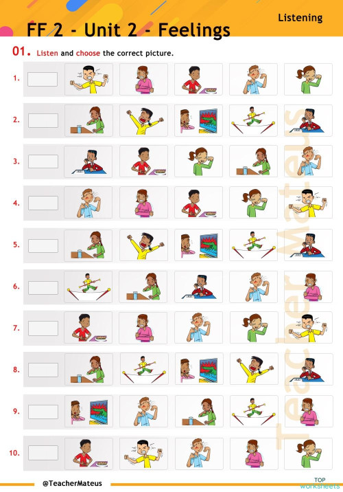 Colors for kg. Interactive worksheet | TopWorksheets