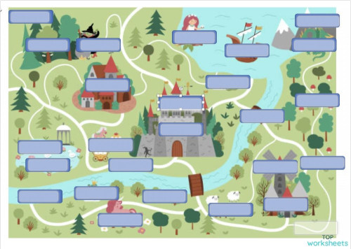 Name the pictures. Interactive worksheet | TopWorksheets