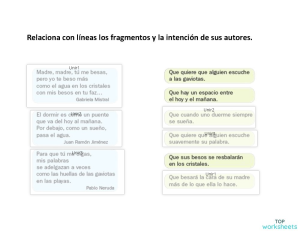 RECITANDO POEMAS. Ficha interactiva | TopWorksheets