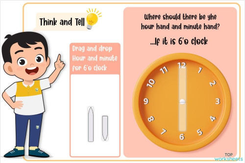 Think and tell. Interactive worksheet | TopWorksheets