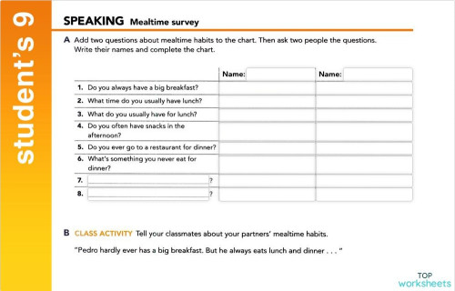 IC009 Student's 09. Interactive worksheet | TopWorksheets
