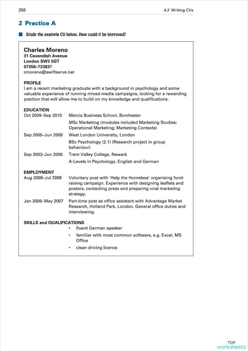 Academic writing Bailey 3rd edition part 12. Interactive worksheet ...