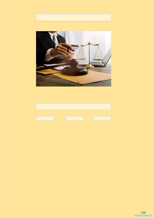 ¿A qué te dedicas?. Ficha interactiva | TopWorksheets